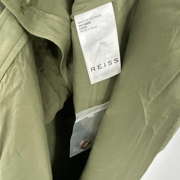 Reiss | Dresses | Reiss Emmaplunge Frill Shoulder Dress New With Tags ...